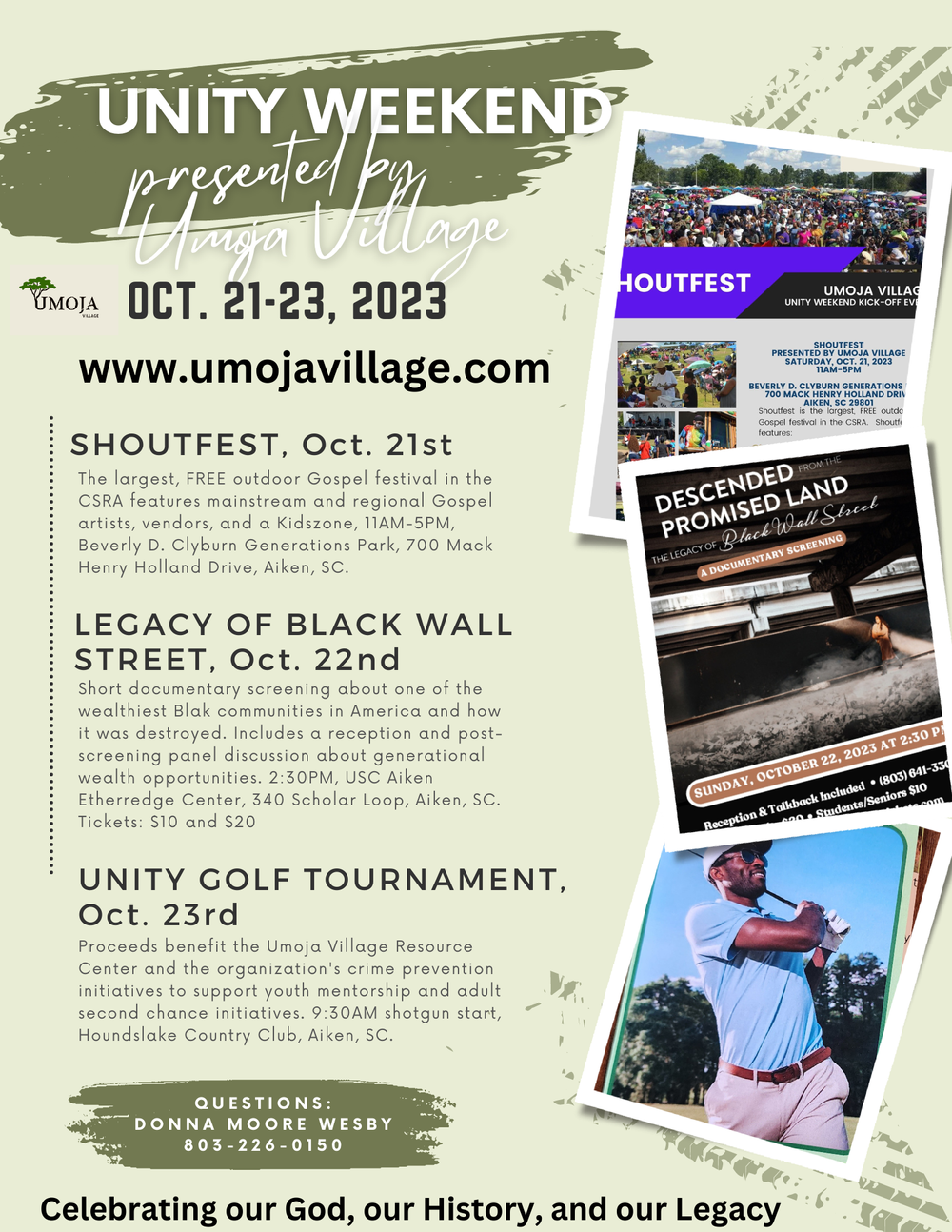 The 2023 Umoja Village Unity Golf Tournament — Umoja Village