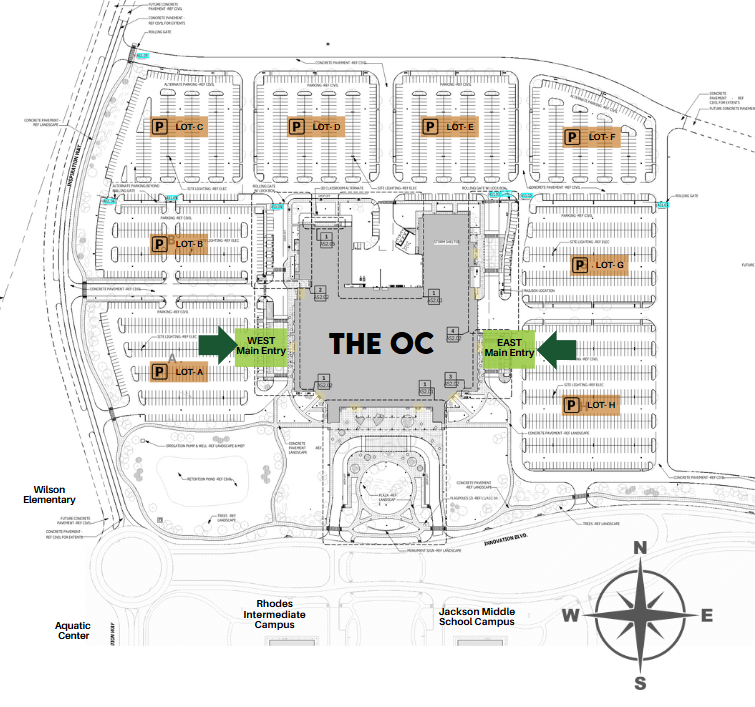 Map & Parking | Find Parking & Directions – Plan Your Visit — The OC