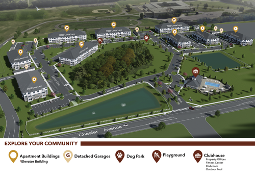 Site Map — Chester Woods Luxury Apartments