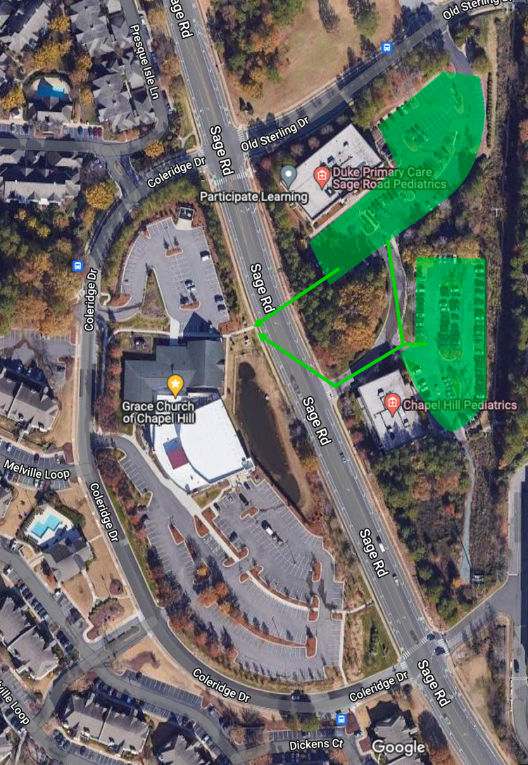 Parking Map — Grace Church