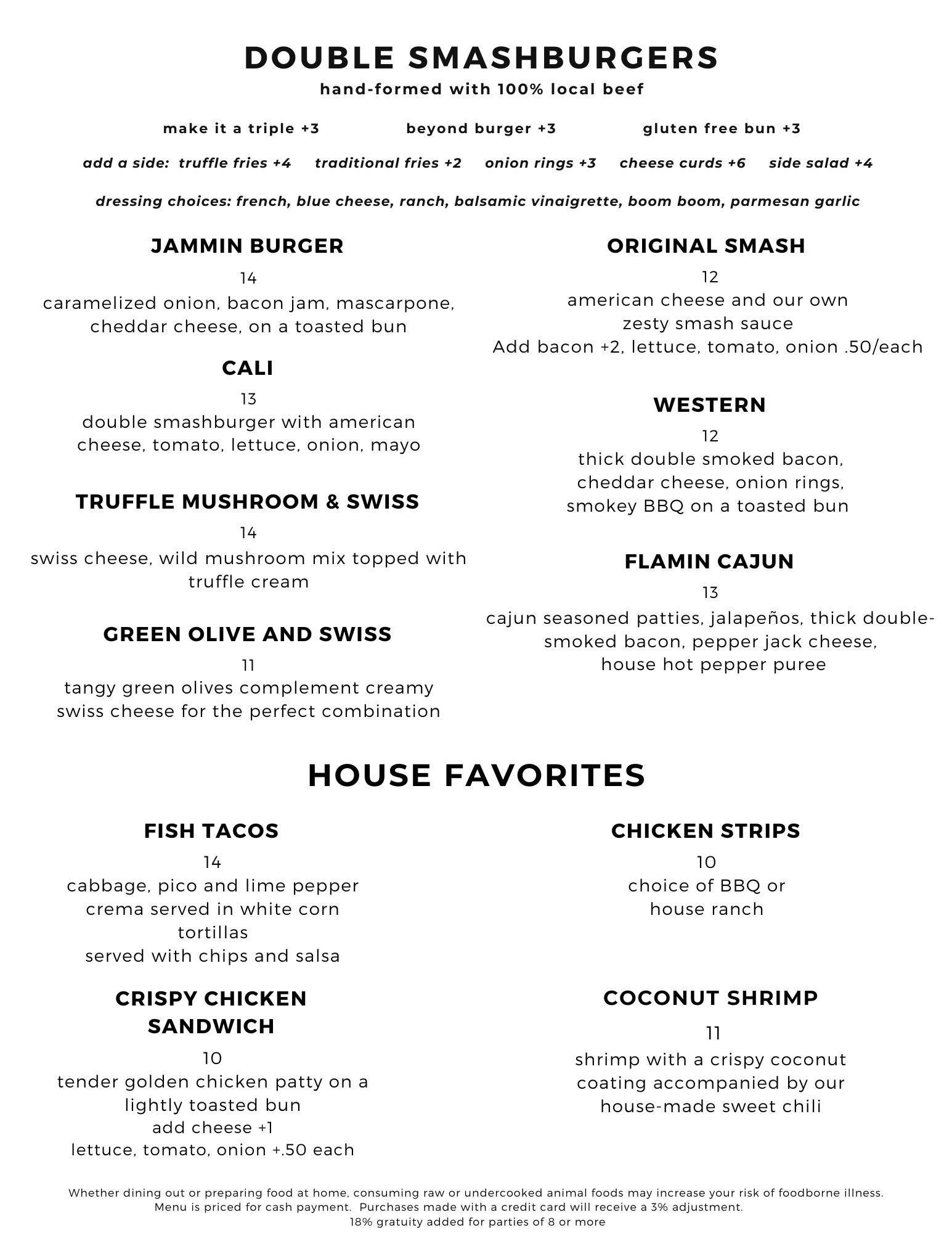 River Jams | Dinner