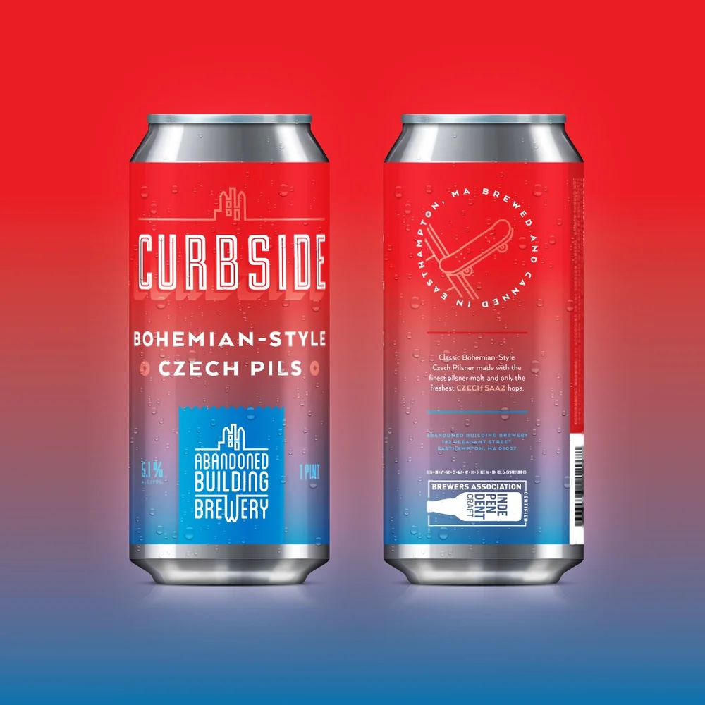 Curbside Pils — Abandoned Building Brewery