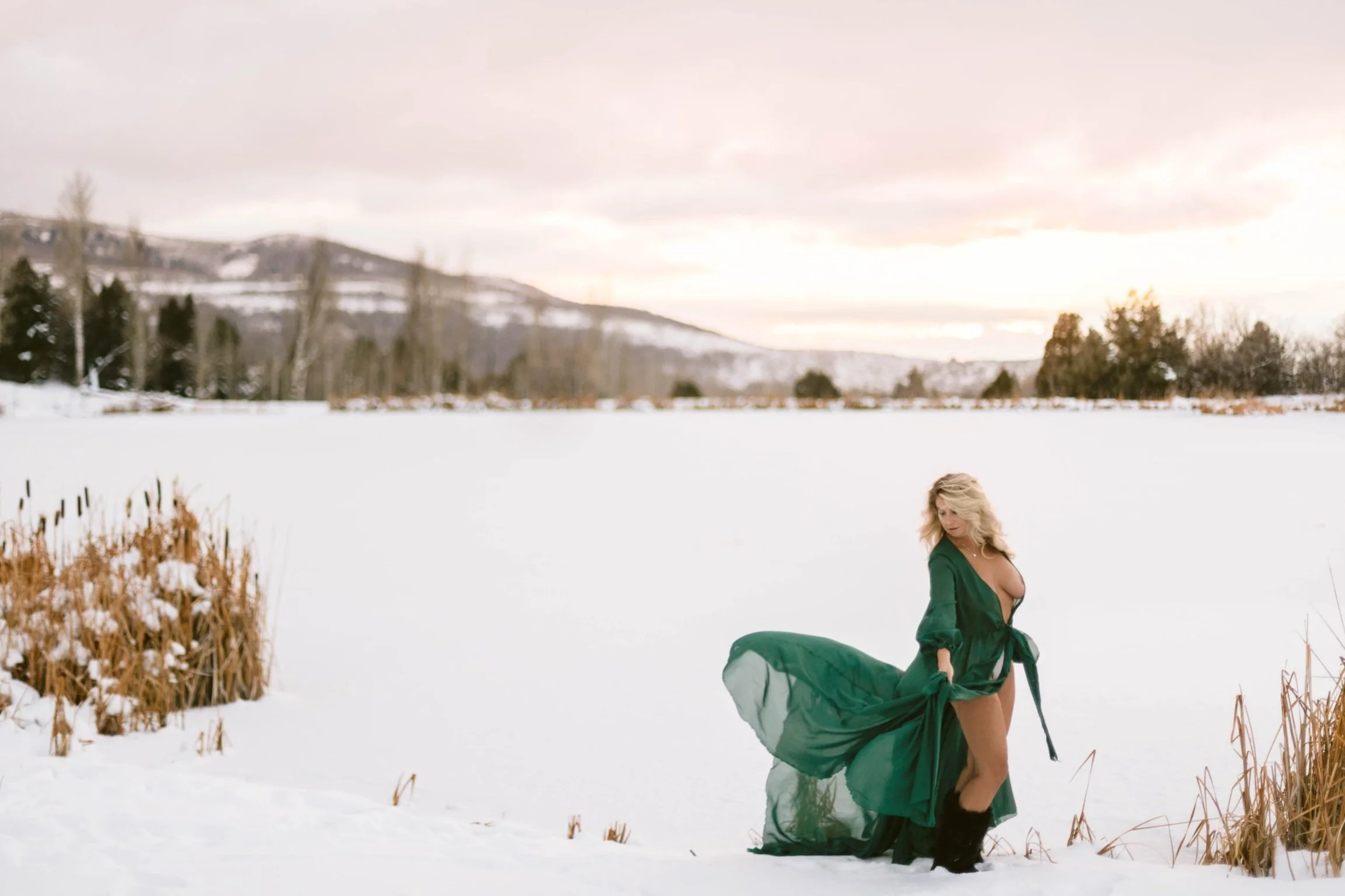 Sundance Utah Winter Boudoir — Wild Woman Boudoir