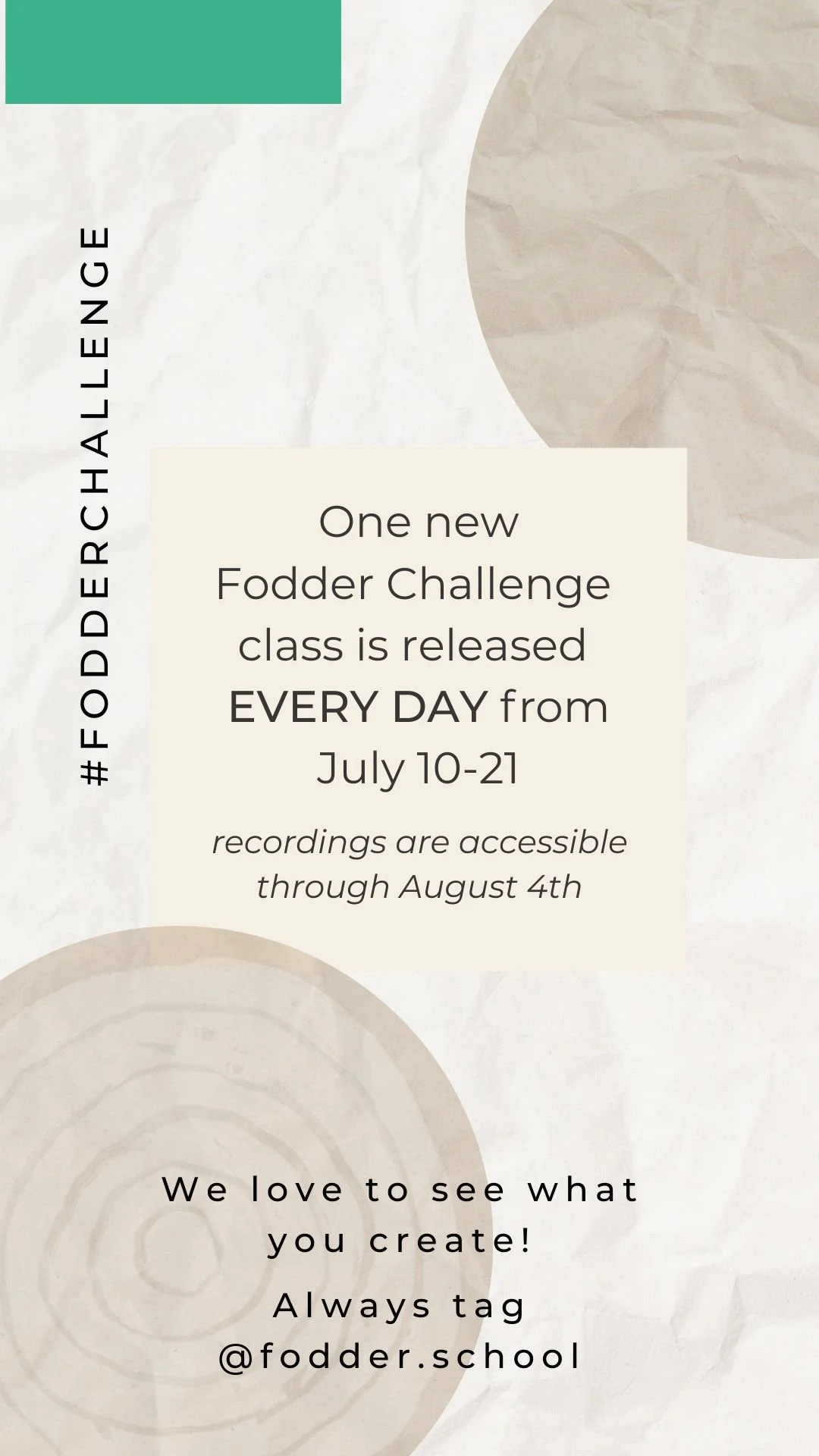 Fodder School 3 Teachers Announced! — Willa Wanders