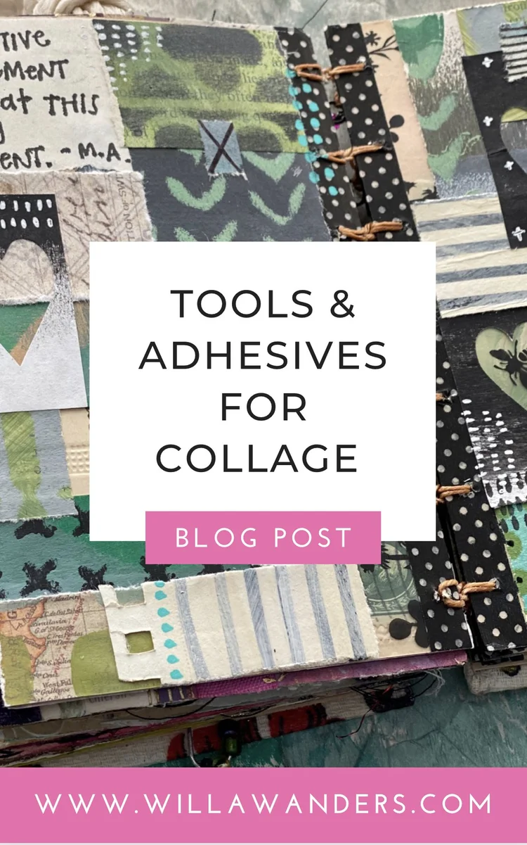 My Favorite Tools and Adhesives for Mixed Media Collage Art — Willa Wanders