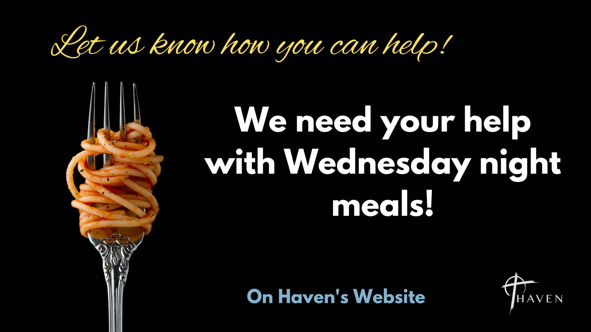 Wednesday Nights — The Haven