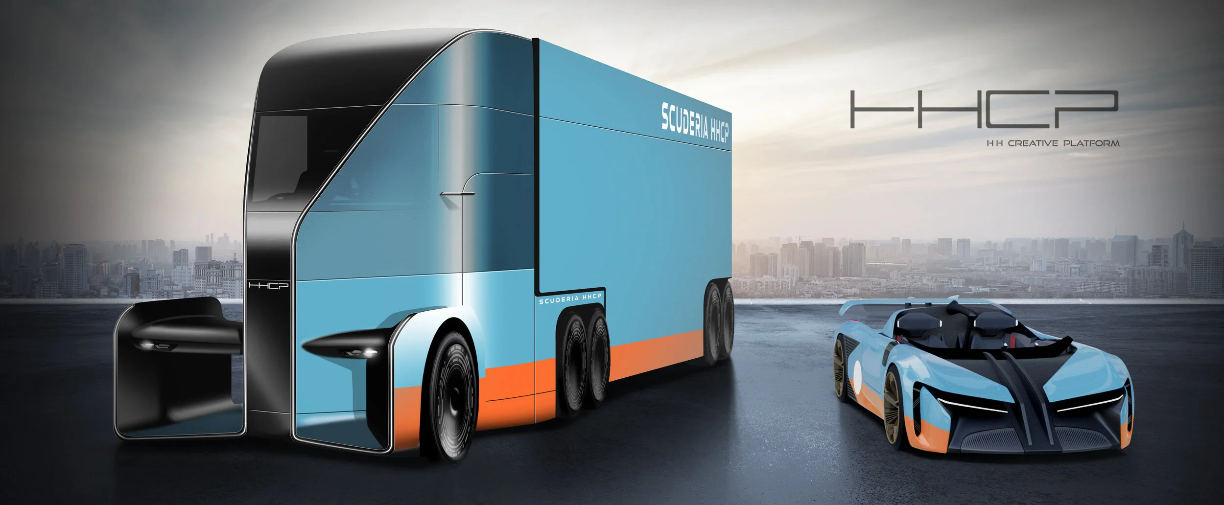 EV Semi-truck — SN Design Platform