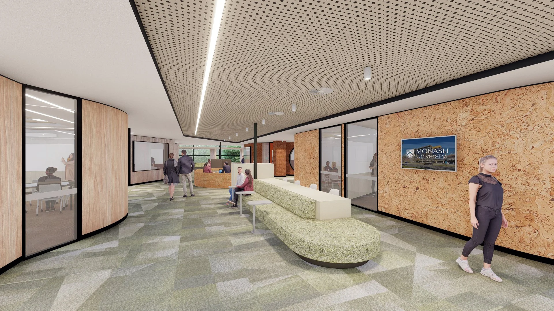 Monash University New Teaching and Learning Spaces - Building H Level 2 ...