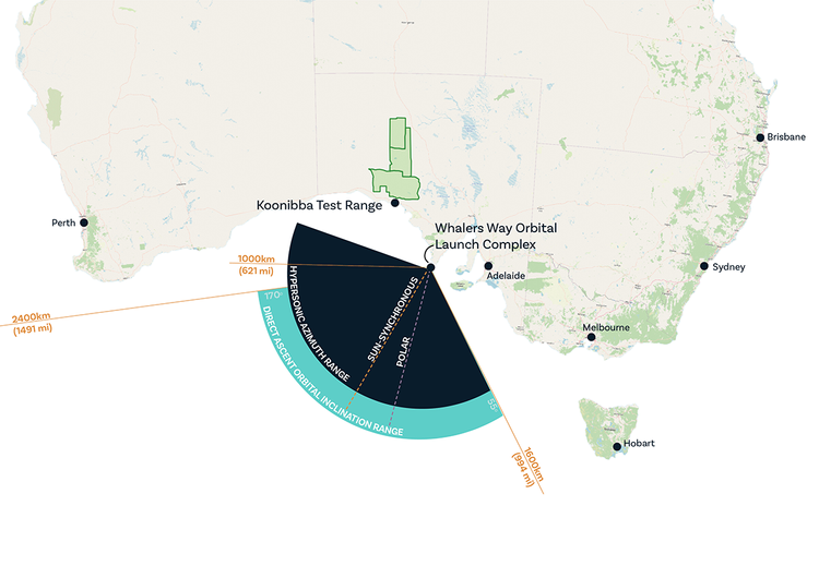 Whalers Way Orbital Launch Complex — Southern Launch
