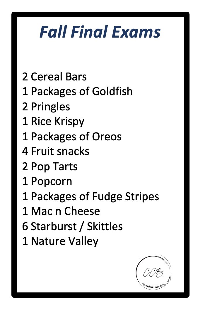 General 1 — Christian Care Box