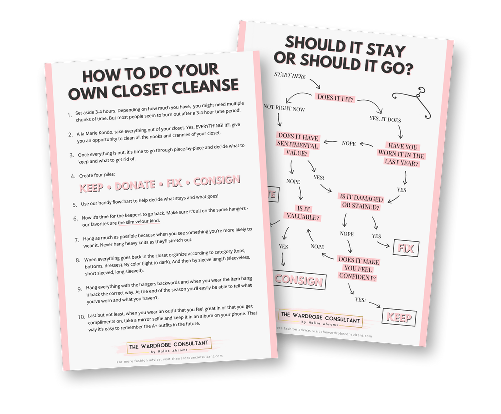 Closet Cleanse Guide — The Wardrobe Consultant