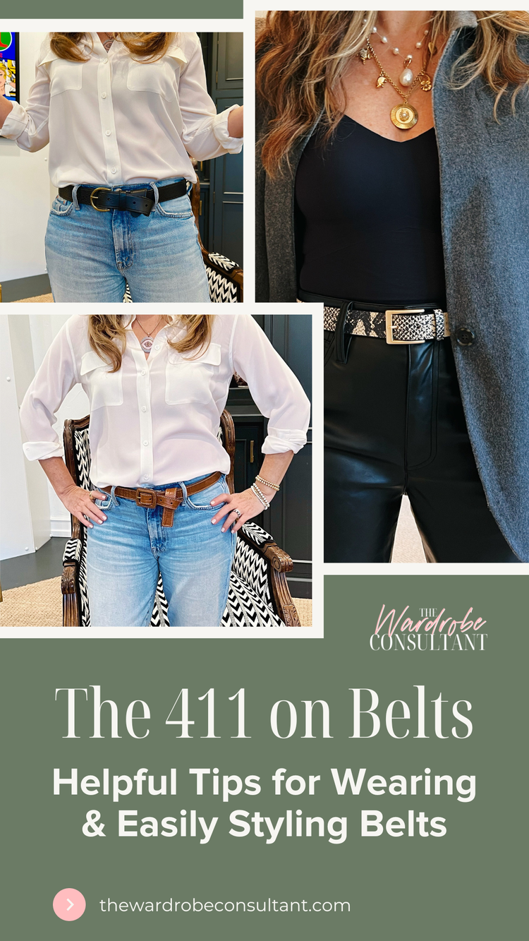 Helpful Tips for Wearing Belts and Easily Styling Them