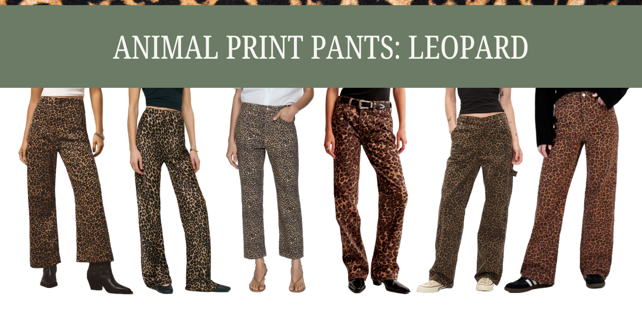 Elevate Your Wardrobe with Animal Print Pants