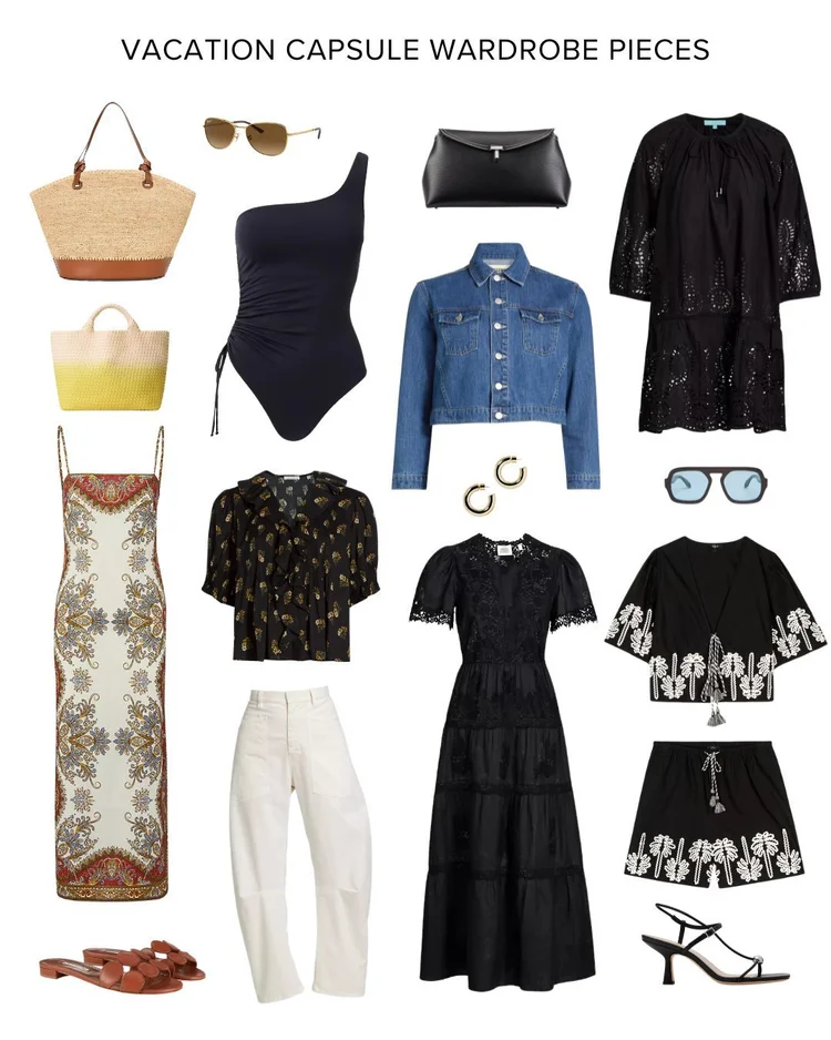 My Spring Vacation Capsule Wardrobe (feat. Saks.com)!