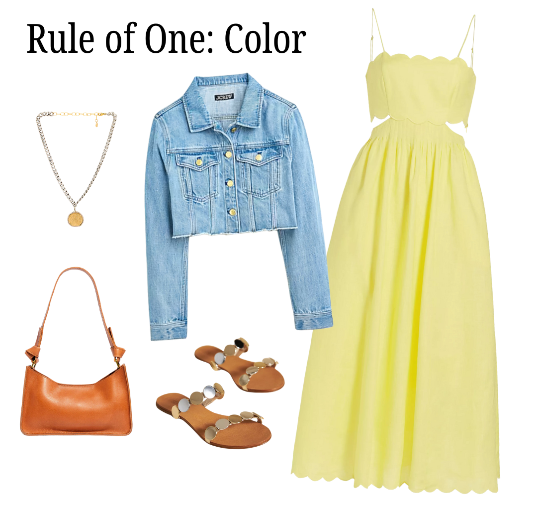 The Fashion Rule of One: A Simple Fashion Formula