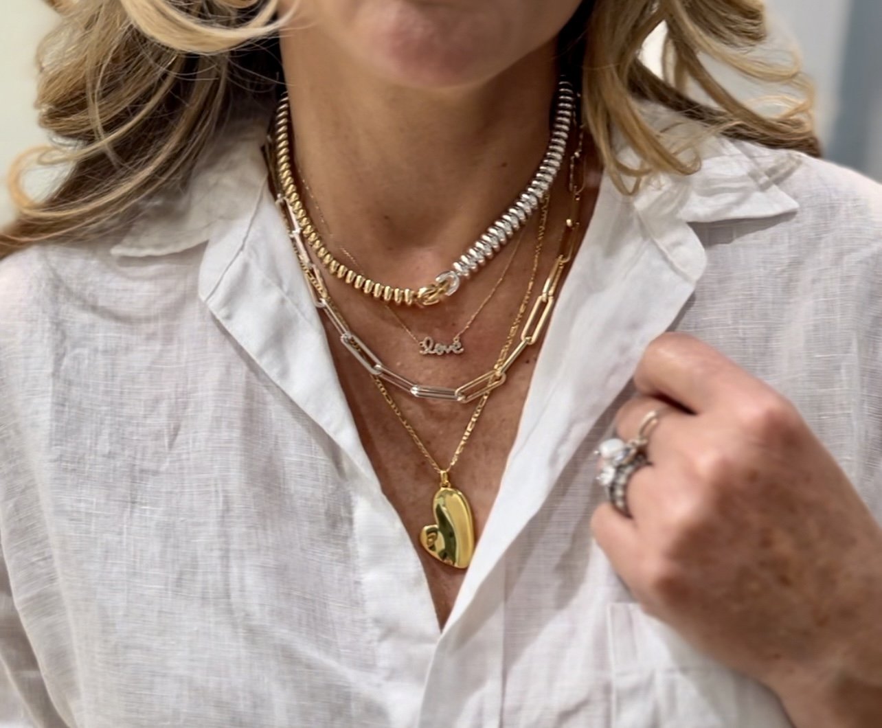 The Art of Layering Necklaces