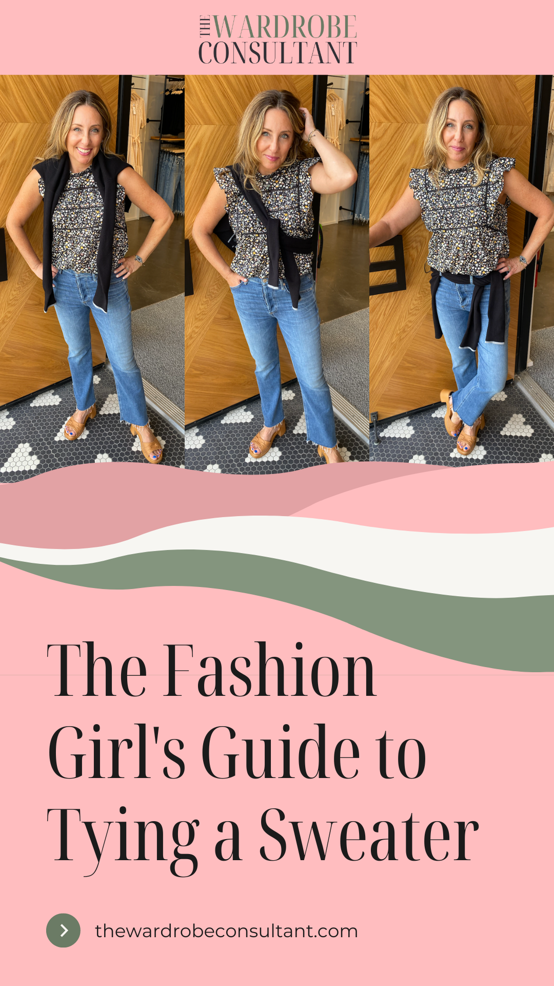 How to "Tie One On" - The Fashion Girl's Guide to Tying a Sweater