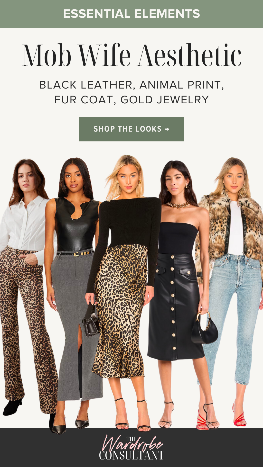 How to Incorporate the Luxurious Mob Wife Aesthetic into Your Wardrobe