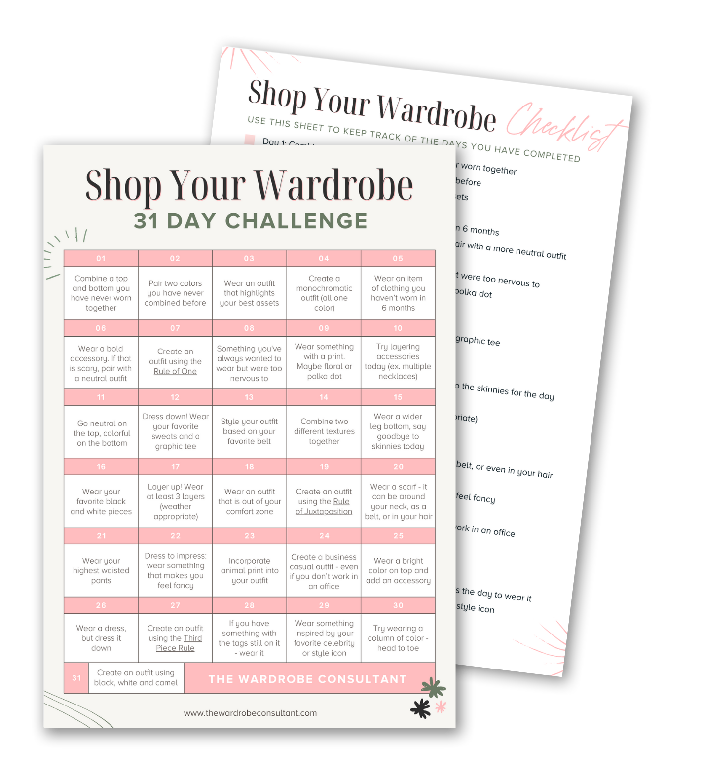 Shop Your Wardrobe Challenge