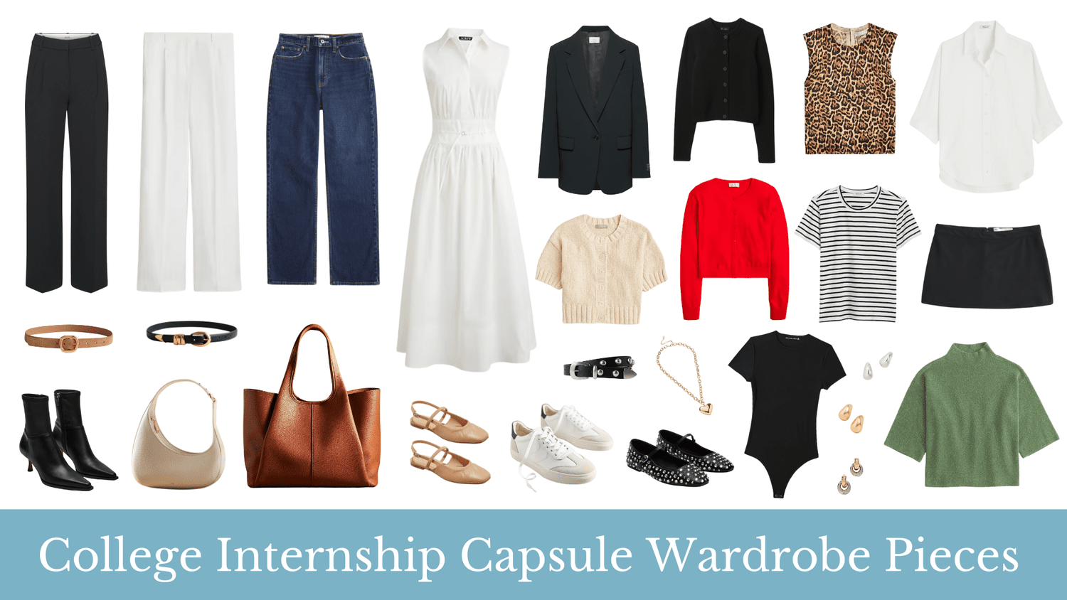 Building Your College Internship Capsule Wardrobe: A Fashion Student’s ...