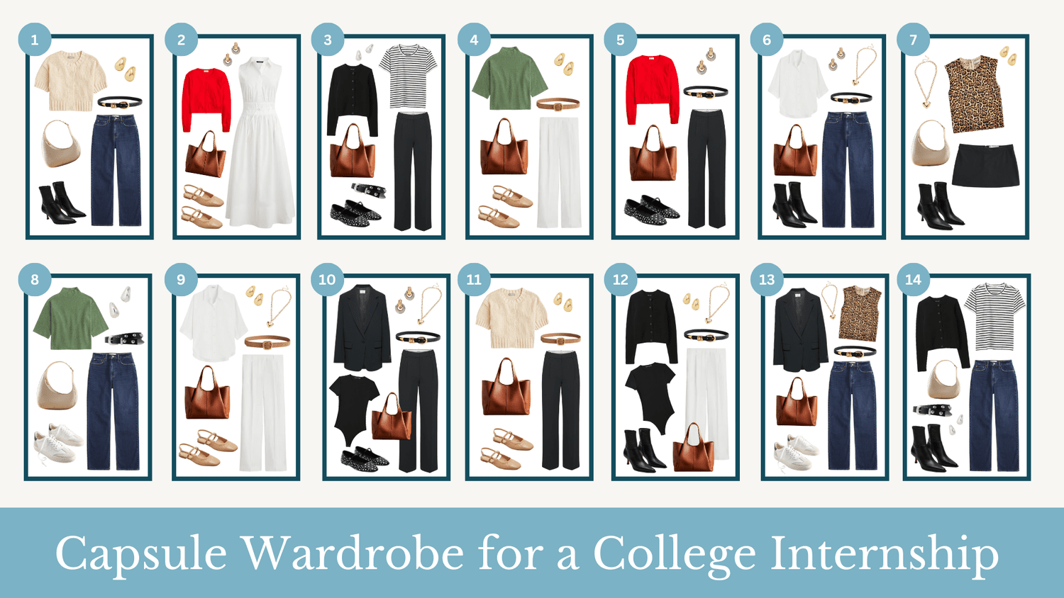 Building Your College Internship Capsule Wardrobe: A Fashion Student’s ...