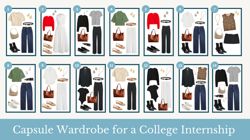 Building Your College Internship Capsule Wardrobe: A Fashion Student’s ...