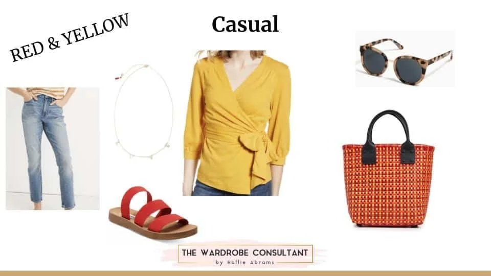 Red and Yellow: How to Wear this Combo