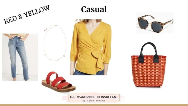 Red and Yellow: How to Wear this Combo