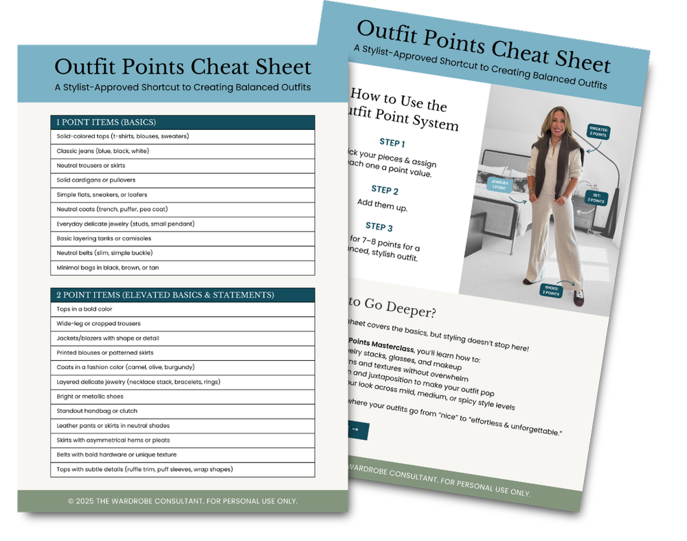 The Outfit Point System: The Stylist’s Secret for Effortless Style