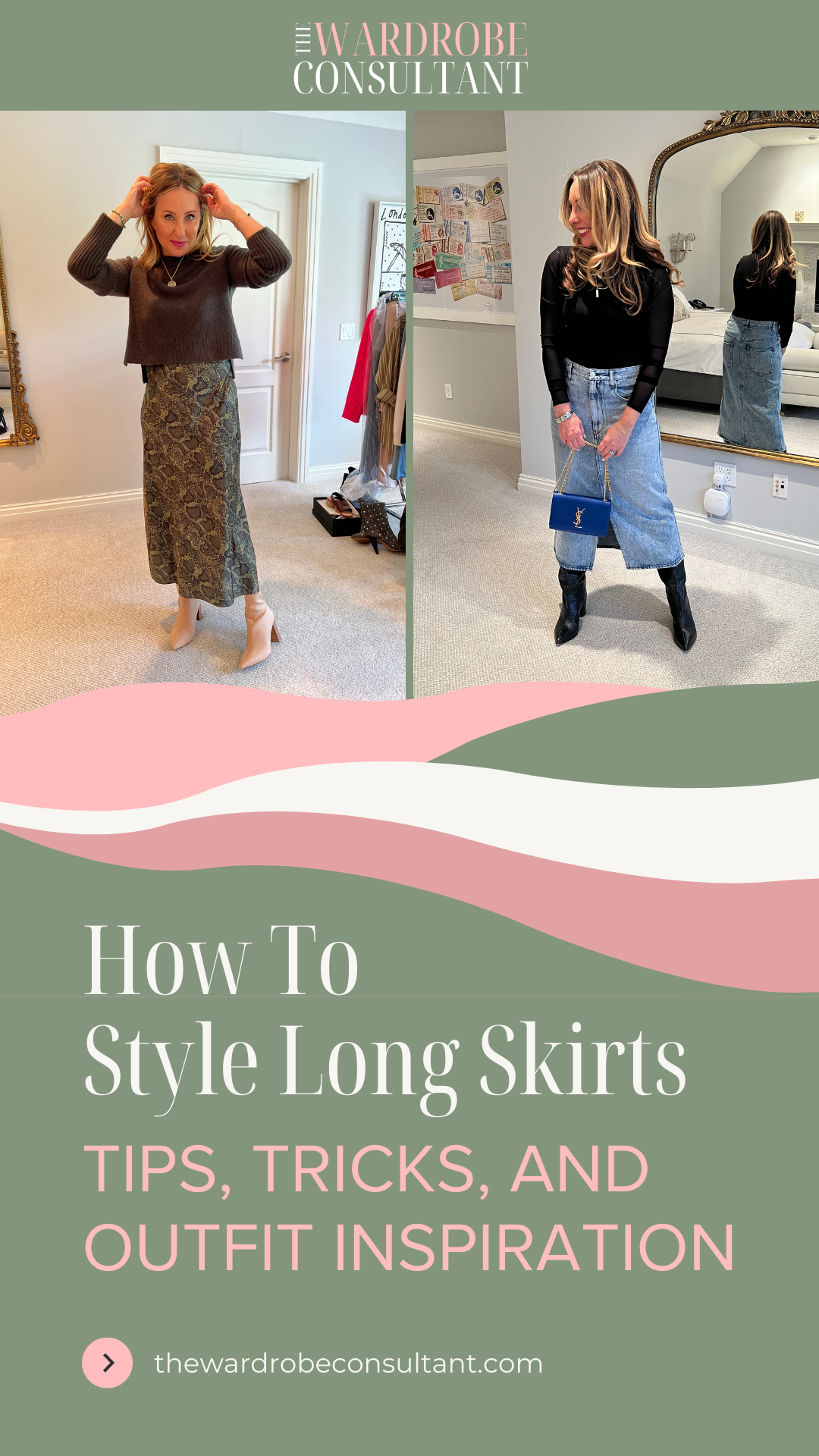 How To Style Long Skirts: Stylist Tips, Simple Tricks, and Outfit ...