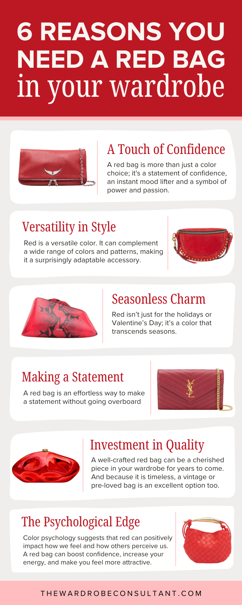 Why You Need a Red Bag in Your Wardrobe