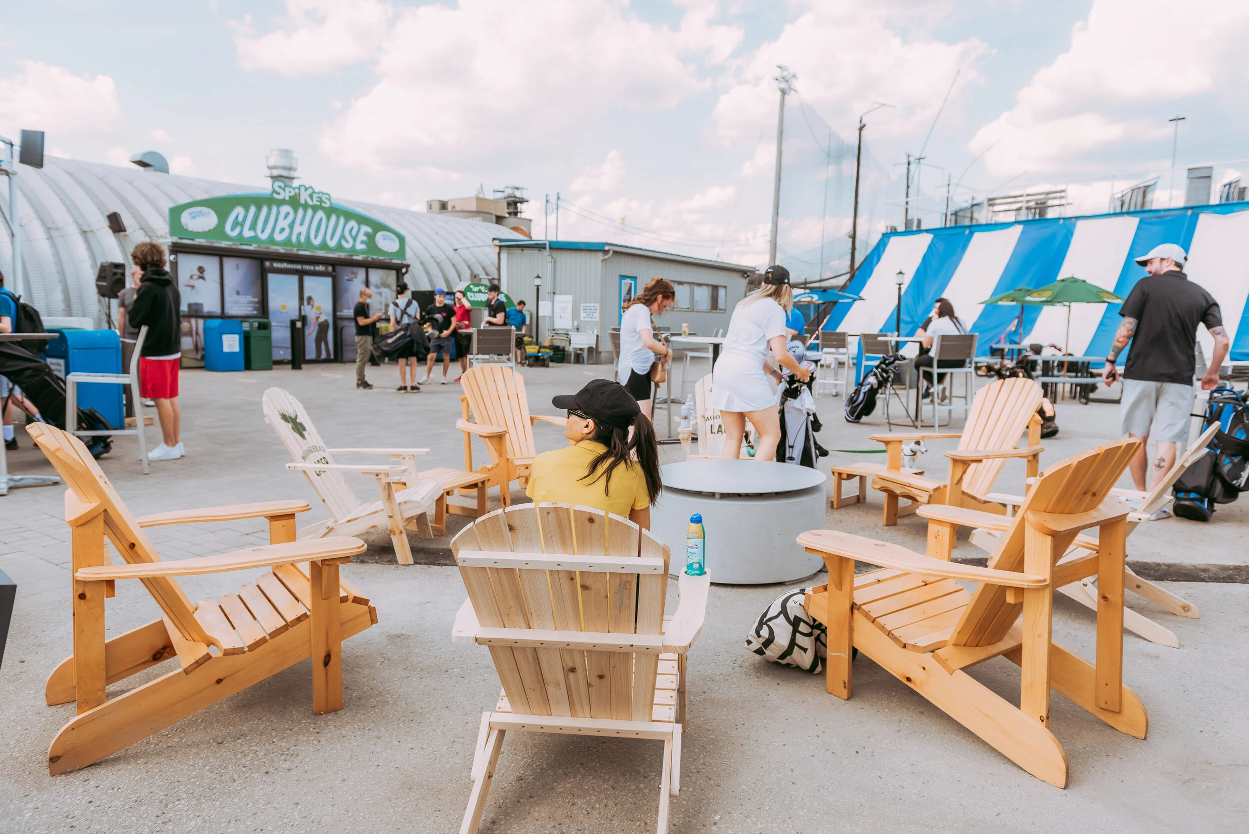 Patio — The Docks Driving Range