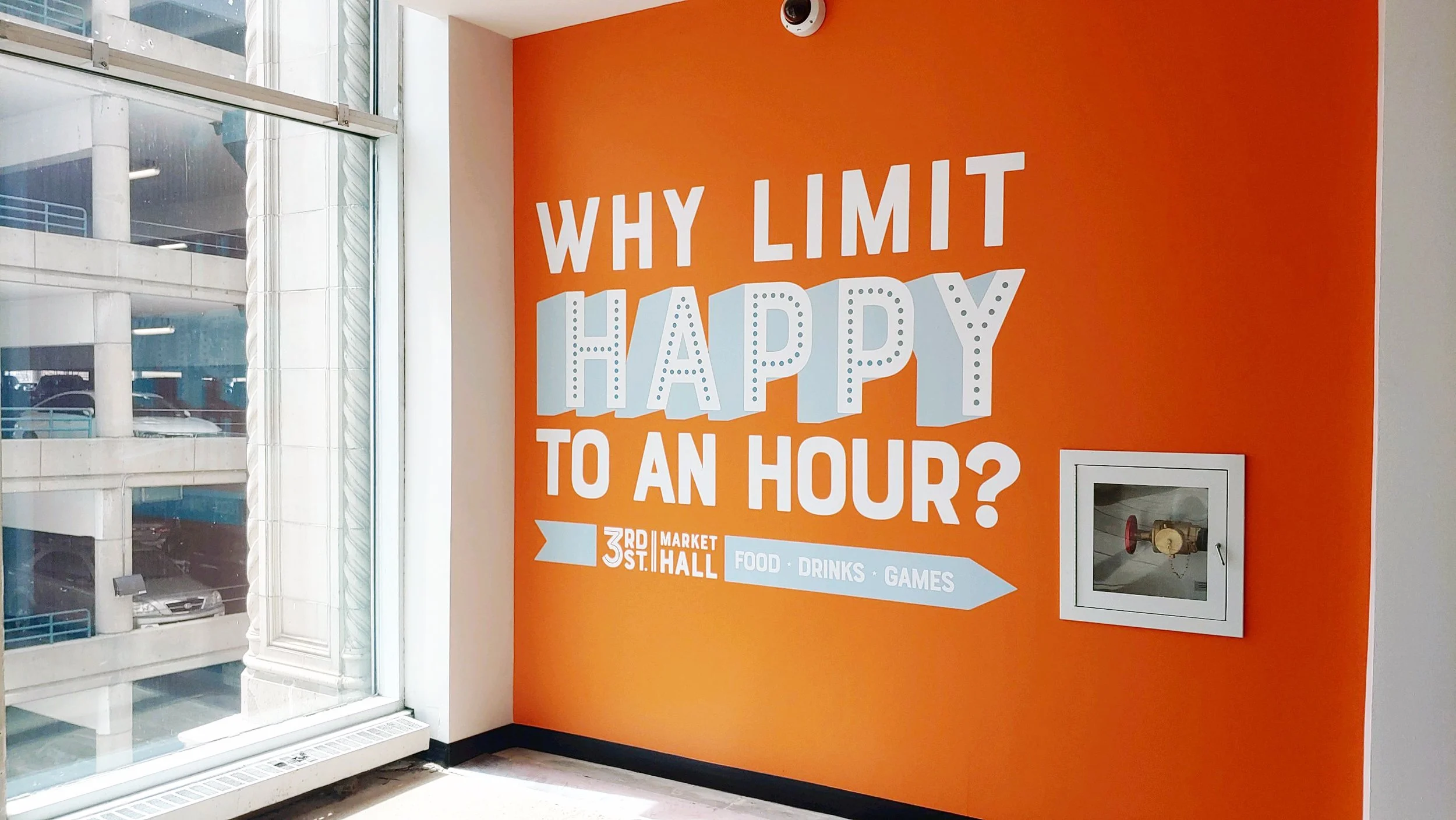 3rd St Market Hall - Branded Environment — Action Graphics