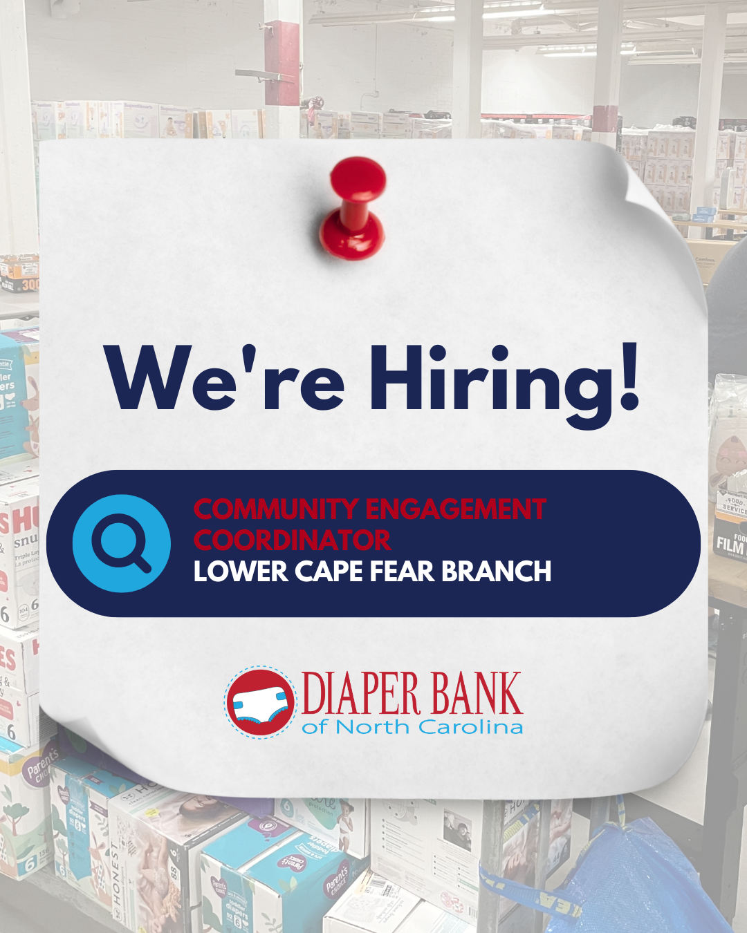 Job Openings | Join Our Team Today - Make an Impact — Diaper Bank of ...