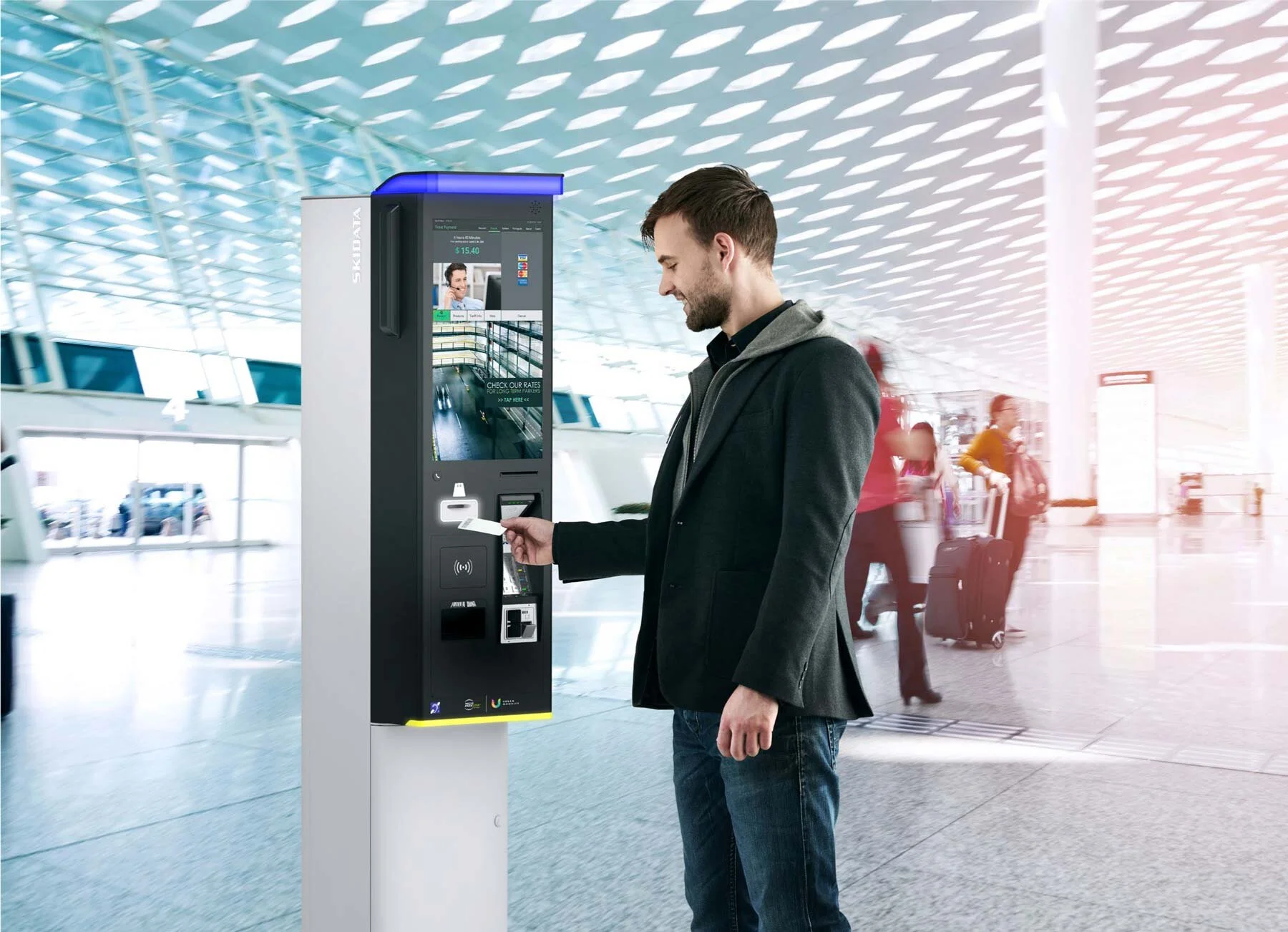 Skiosk Lite Pay Station — Precise ParkLink | Parking Management Services