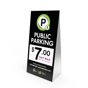 Parking Signage & Wayfinding — Precise ParkLink | Parking Management ...
