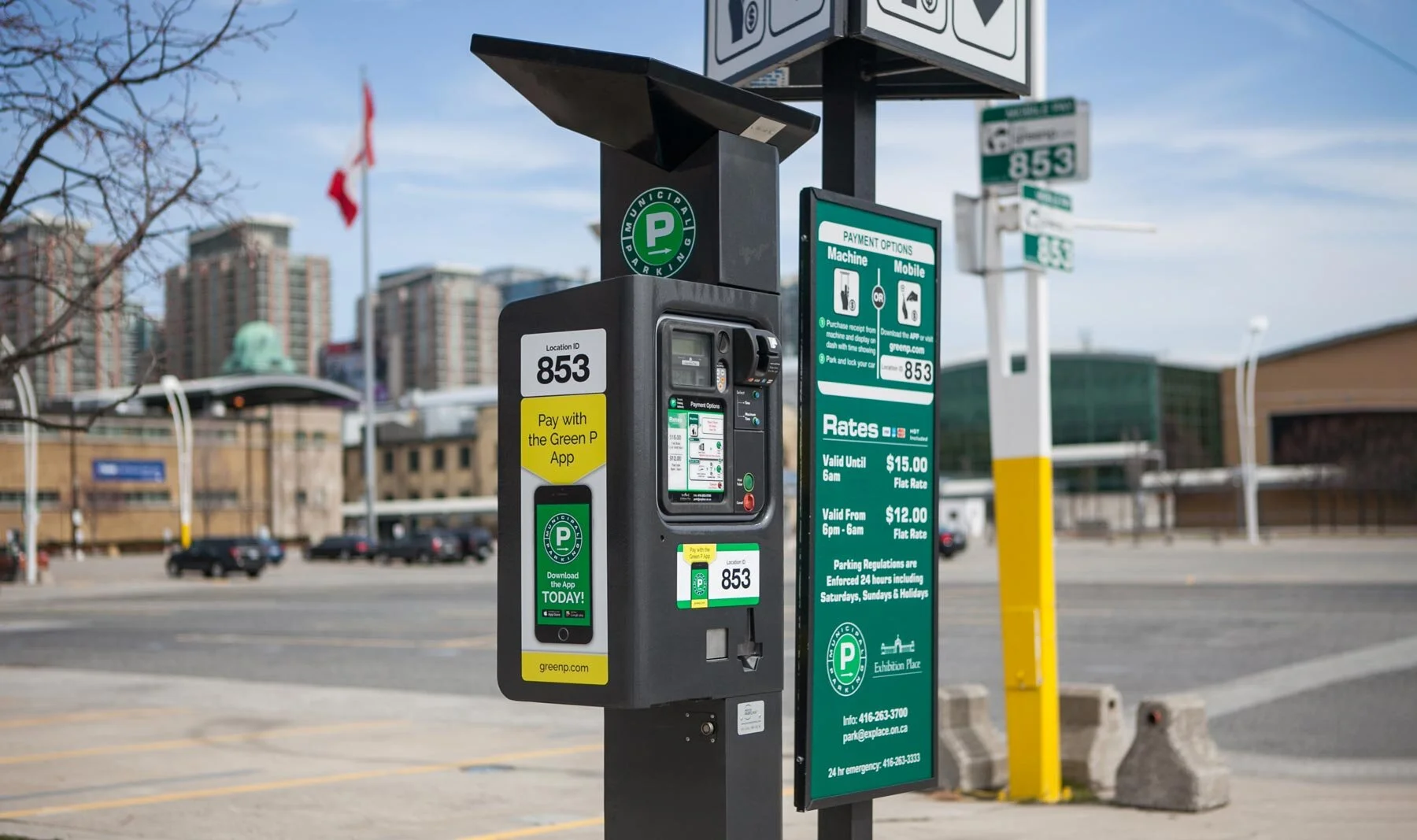 Exclusive Green P Parking Receipt Advertisement Opportunities — Precise ...