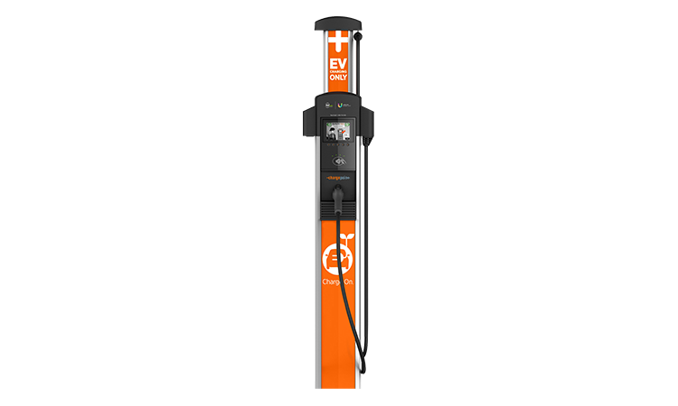 CT4000 EV Charging Station — Precise ParkLink | Parking Management Services