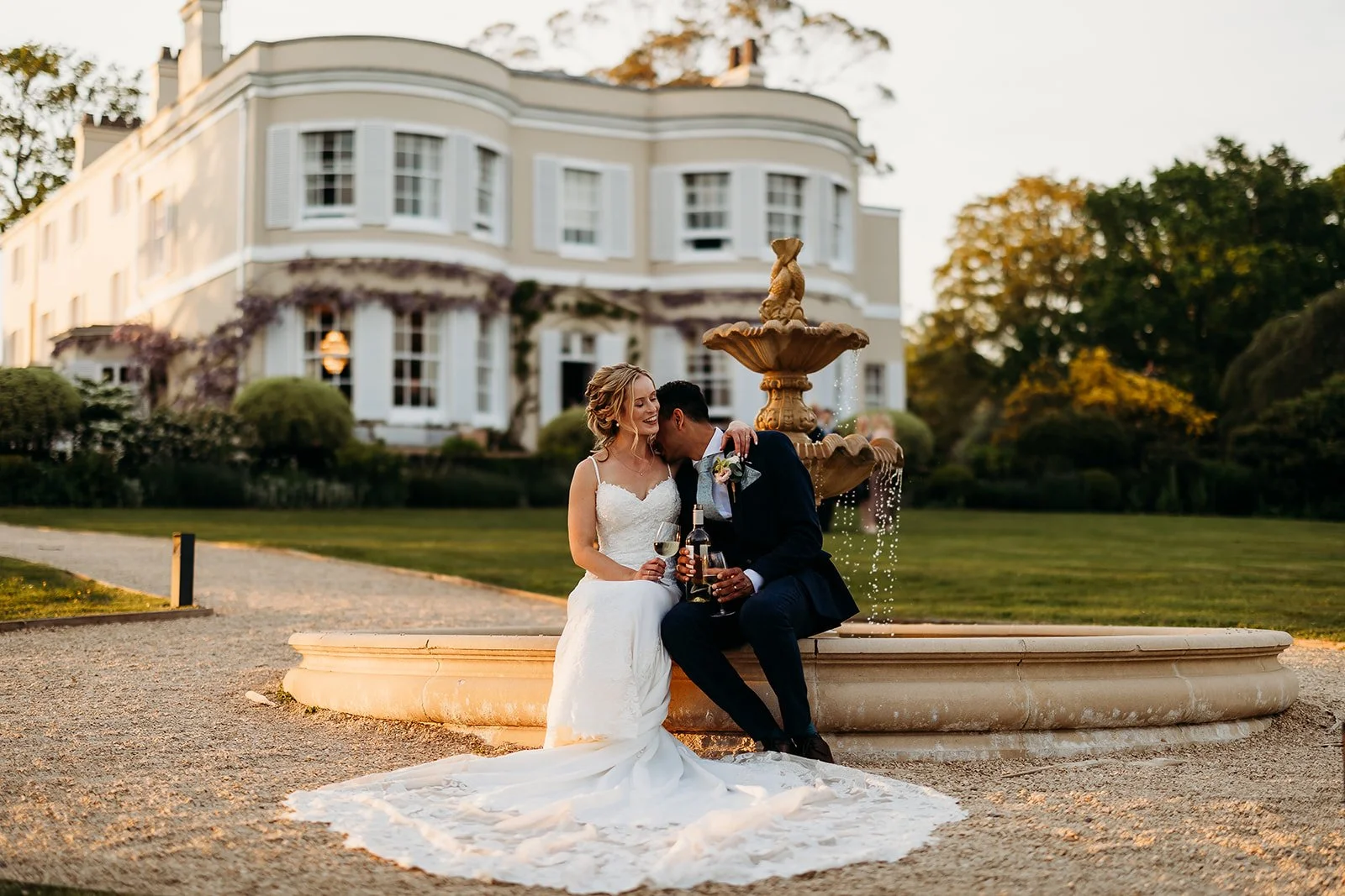 Deer Park Country House Wedding | Fusion Wedding - Akhilesh & Harriet ...