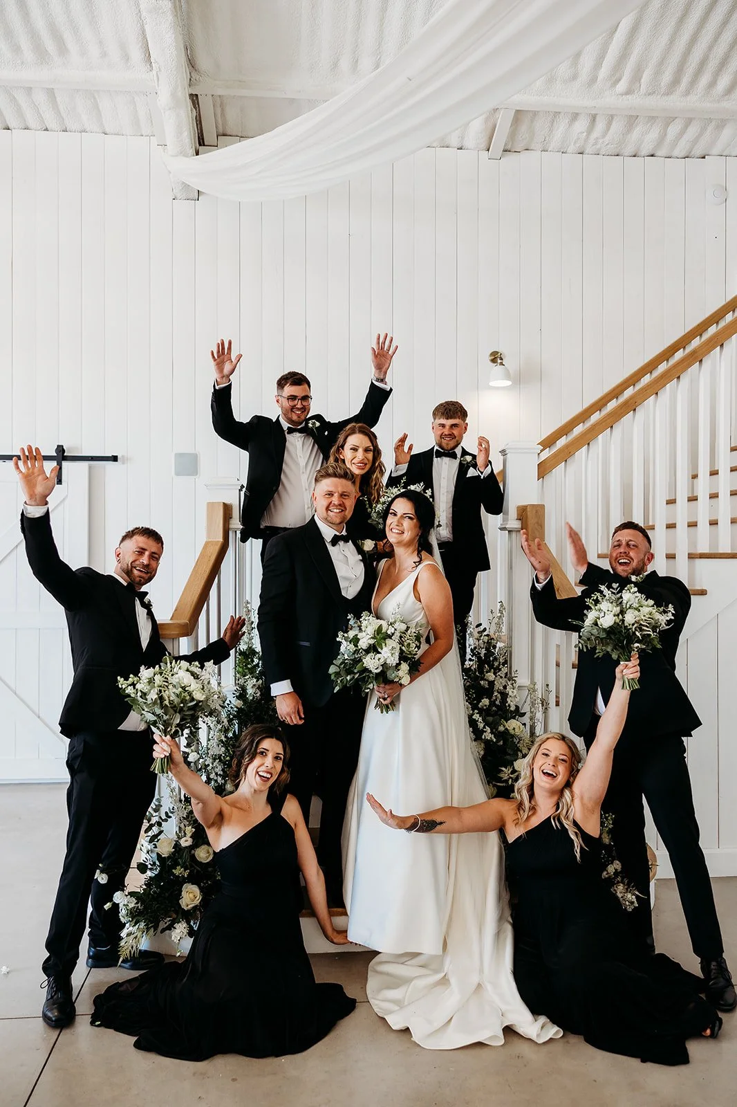 The White Barn Wedding Venue Somerset | Real Wedding — Simon and Kiana ...