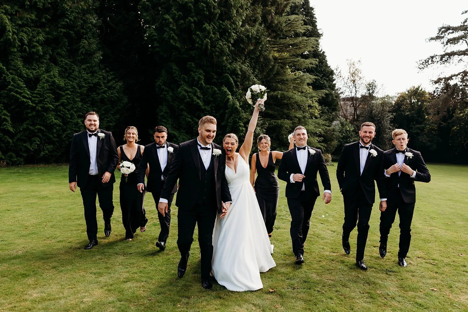 Jack & Atena’s Black Tie Wedding at Pennard House | Somerset Wedding ...