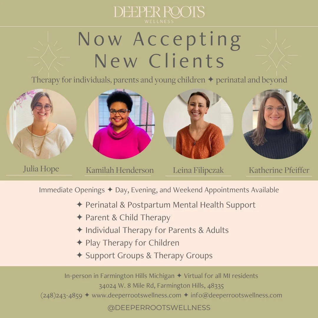 Individual Therapy — Deeper Roots Wellness