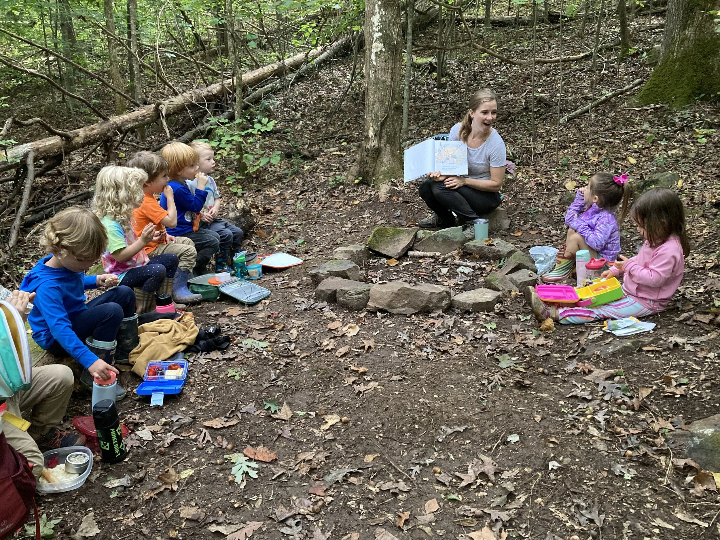 Forest preschool in Chattanooga — River Gorge Forest School
