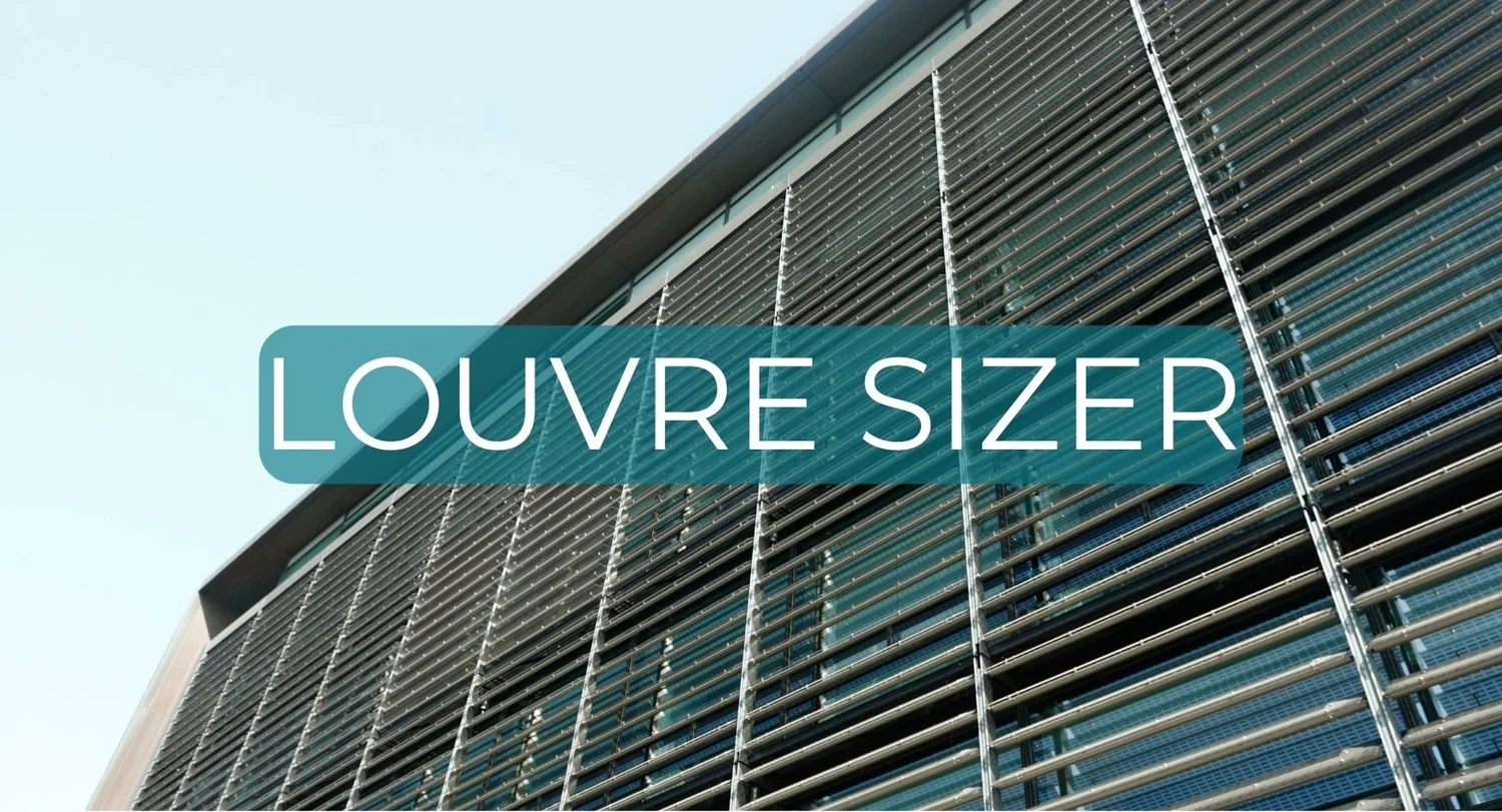 HVAC Louvre Size Calculator — Stout Energy- Energy Efficiency for Buildings