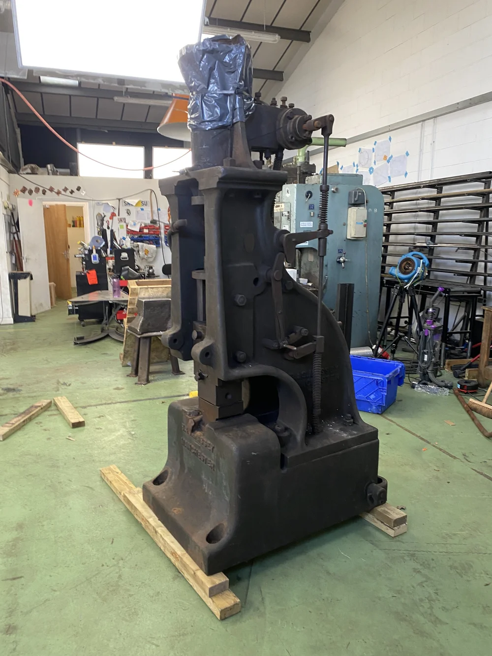 Steam Hammer Restoration — Alec Steele