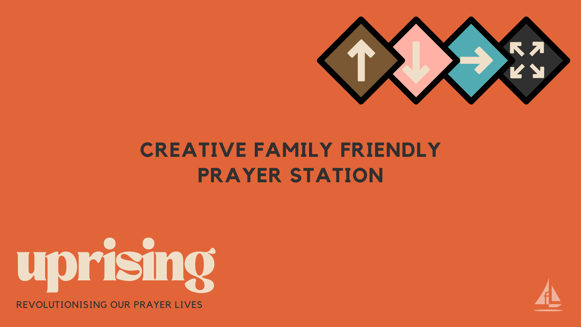 Creative family friendly prayer station — Falmouth Vineyard Church