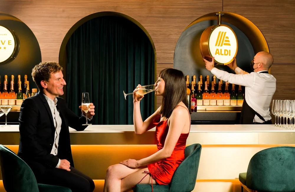 Aldi Champagne Bar — Creator International