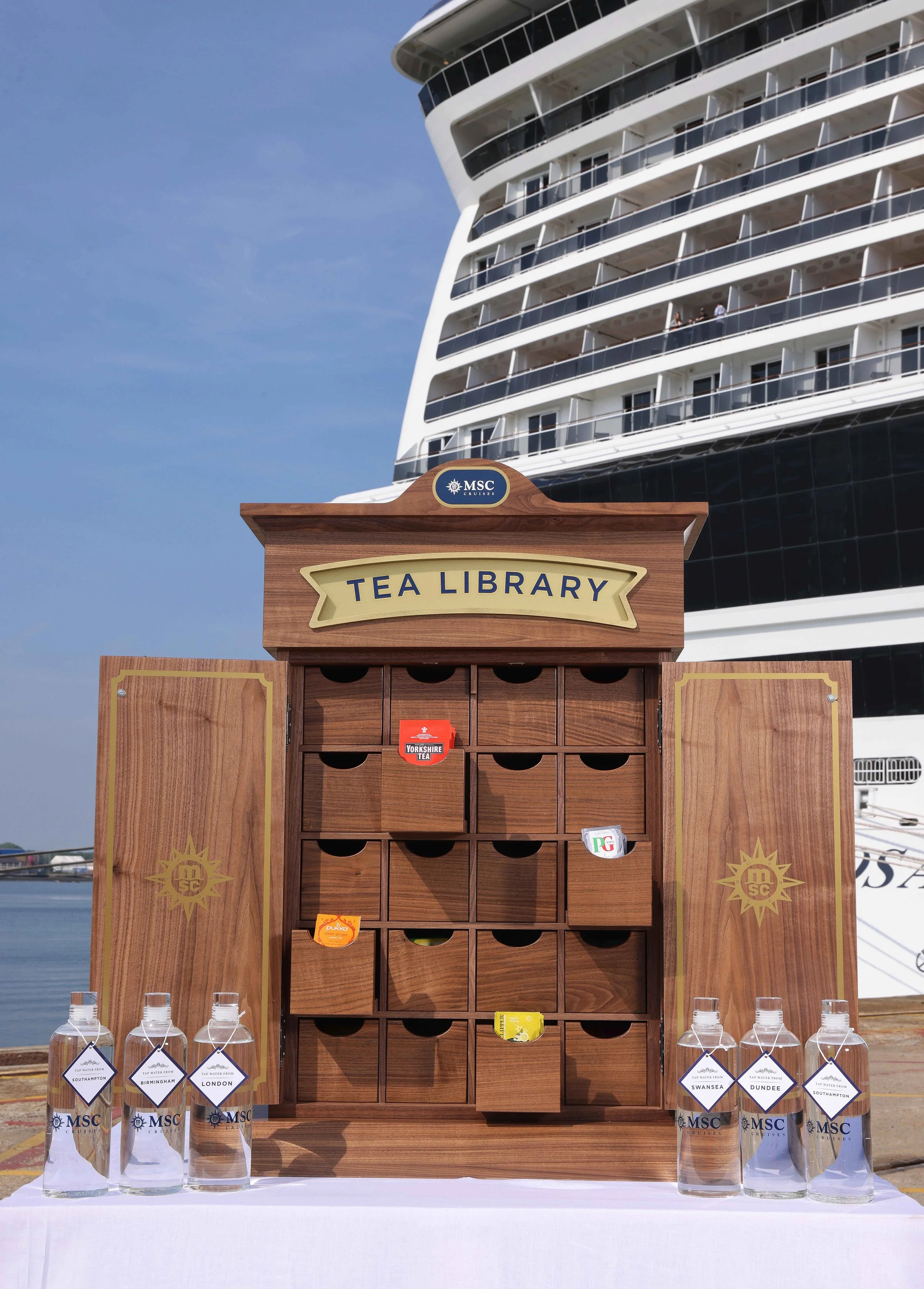 MSC Tea Library — Creator International