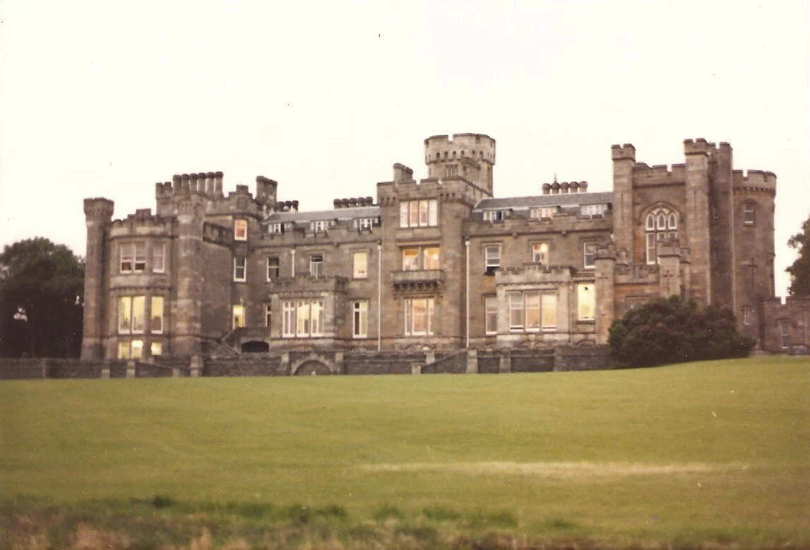 Painting at Castle Toward — Linda Livingston