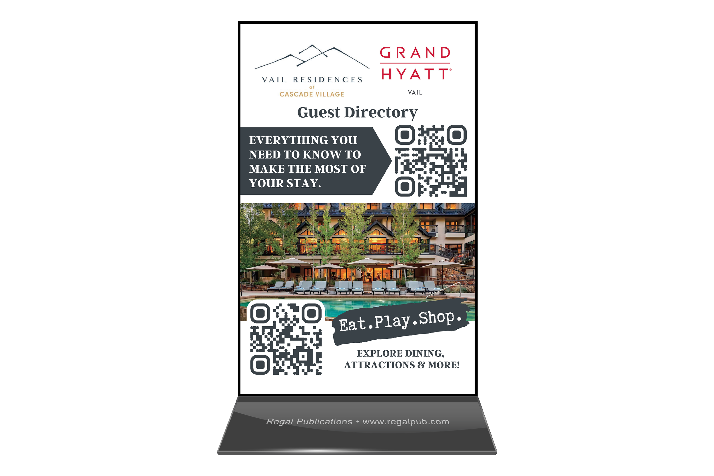 Digital Kiosks, Digital Directories — Regal Publications